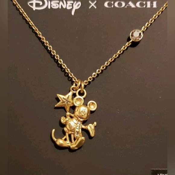 Coach | Jewelry | Coach Disney X Coach Holiday Charm Necklace New No ...